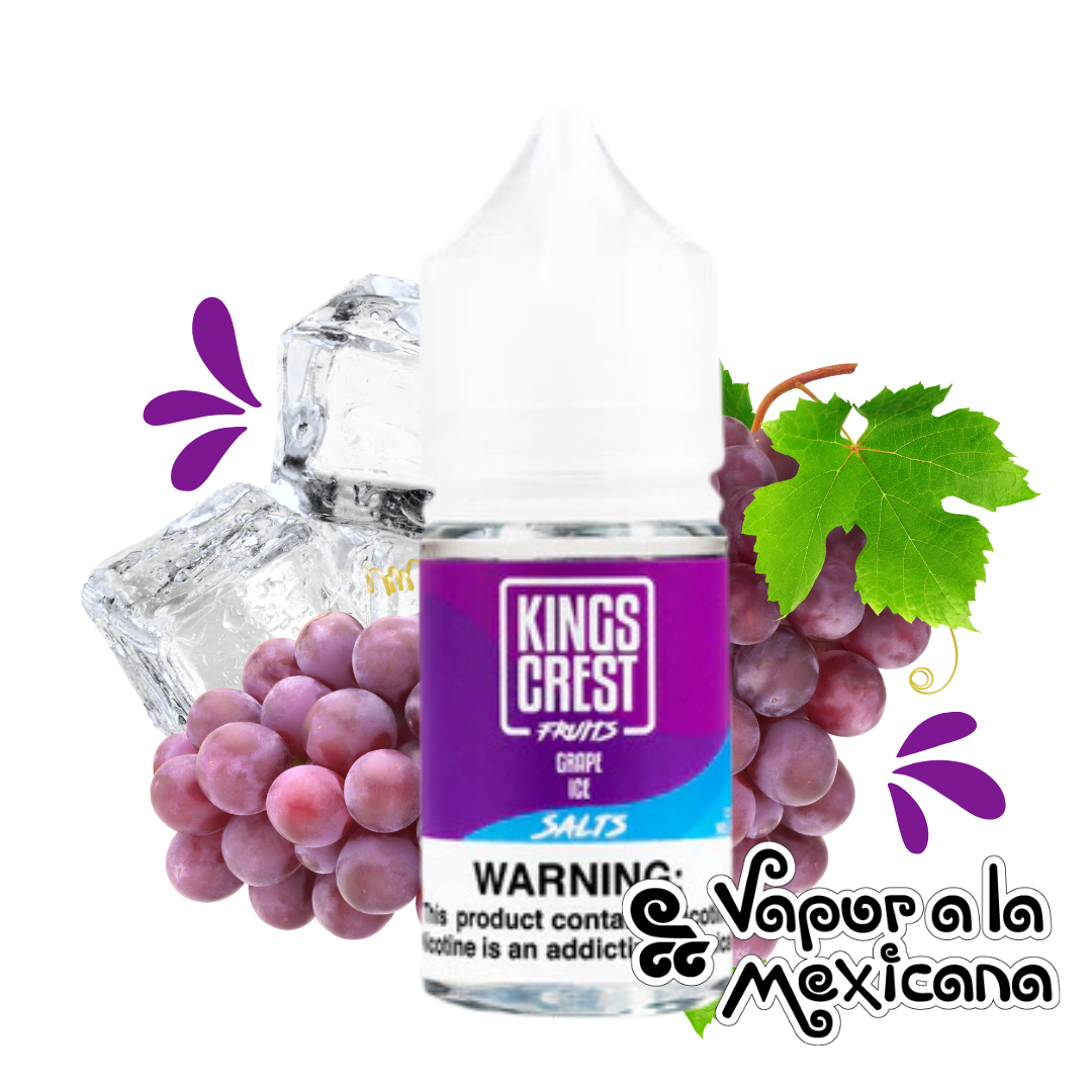 Grape Ice NicSalts 30ml | Kings Crest – VALM