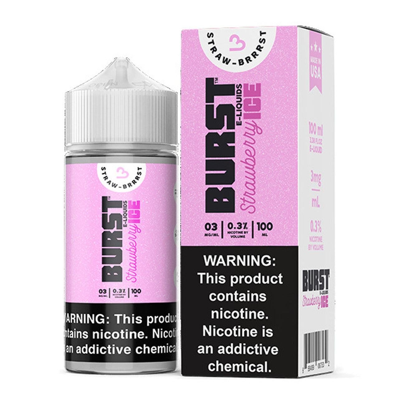 Strawberry Ice 60ml | Burst Ice – VALM