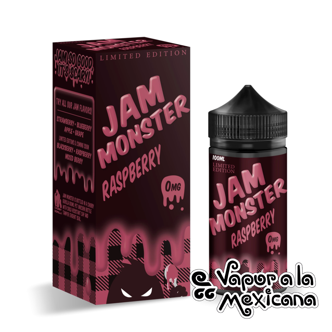 Raspberry 100ml | Jam Monster – VALM